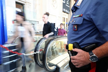 Italian Carabinieri Officer Taser X2 Model Editorial Stock Photo ...