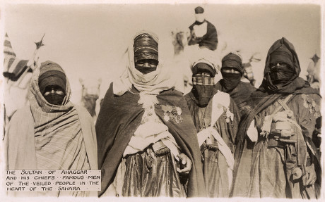 Sultan Tuareg Veiled People Hoggar Mountains Editorial Stock Photo ...