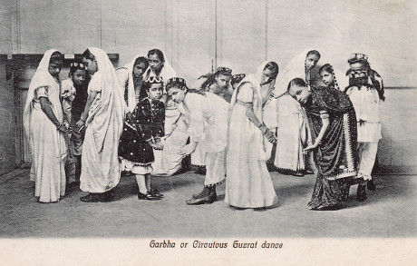 Garba Form Dance Which Originated Gujarat Editorial Stock Photo - Stock ...
