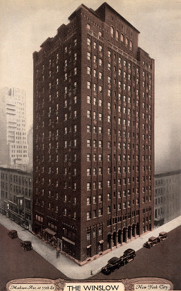 Winslow Hotel Madison Avenue 55th Street Editorial Stock Photo - Stock ...