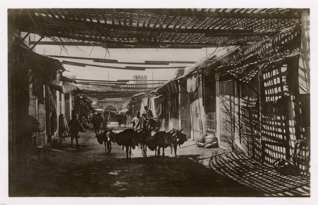 Shaded Bazaar Souk Fez El Djedid Editorial Stock Photo - Stock Image ...