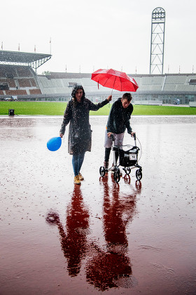People Take Part Rollator Race Editorial Stock Photo - Stock Image ...