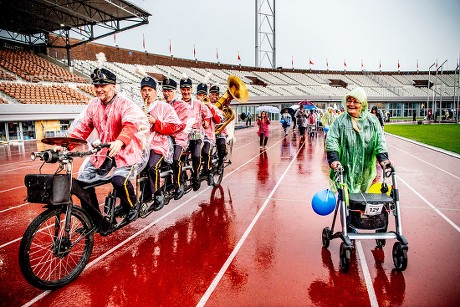 People Take Part Rollator Race Editorial Stock Photo - Stock Image ...