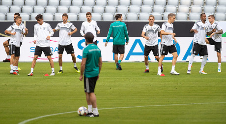 German National Soccer Players Attend Training Editorial Stock Photo ...