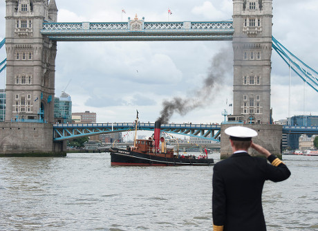 Last Steam Tug Receives Royal Navy Editorial Stock Photo - Stock Image ...