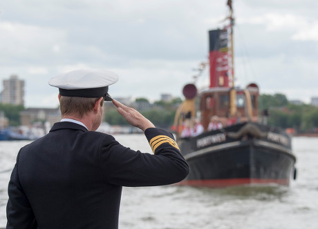 Last Steam Tug Receives Royal Navy Editorial Stock Photo - Stock Image ...