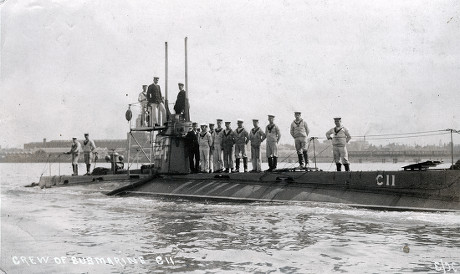 British Submarine Hms C11 Unattributed Postcard Editorial Stock Photo ...