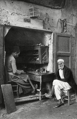 Bootmaker Work Jaffa Western Israel While Editorial Stock Photo - Stock ...