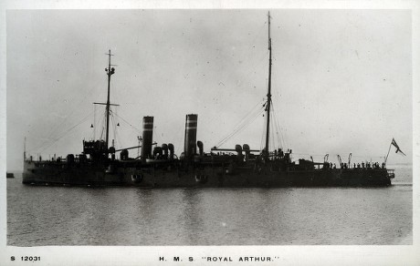 Hms Royal Arthur British Edgar Class Editorial Stock Photo - Stock ...