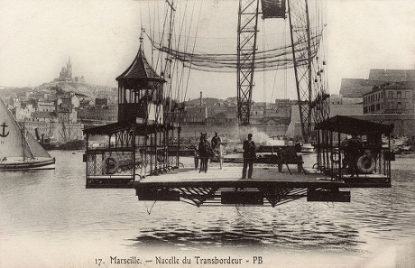 Marseille Transporter Bridge Buit 1905 Destroyed Editorial Stock Photo ...