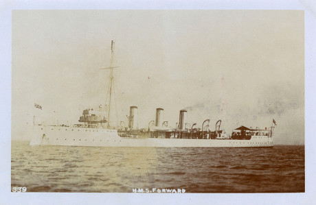 Hms Forward British Light Cruiser Unattributed Editorial Stock Photo ...