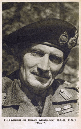Bernard Montgomery 1st Viscount Montgomery Alamein Editorial Stock ...