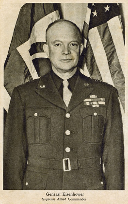 General Dwight D Eisenhower 18901969 Supreme Editorial Stock Photo ...