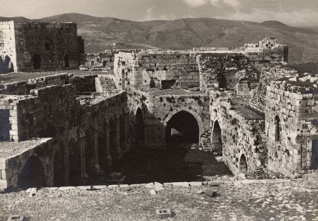 Cloisters Krak Des Chevaliers Famous Crusader Editorial Stock Photo ...
