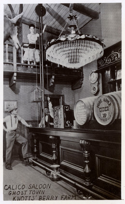 Inside Calico Saloon Bar Ghost Town Editorial Stock Photo - Stock Image ...
