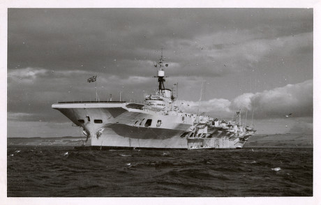 Hms Implacable British Aircraft Carrier Unattributed Editorial Stock ...