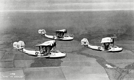 Three Saro Saunders Roe London A27 Editorial Stock Photo - Stock Image ...