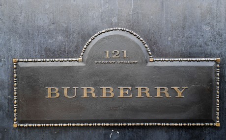 Burberry Logo Pictured Store Oxford Street Editorial Stock Photo ...