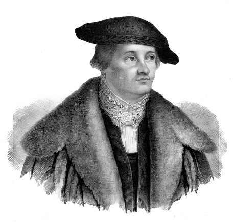 Georg Spalatin Burckhardt 1484 1545 German Editorial Stock Photo ...