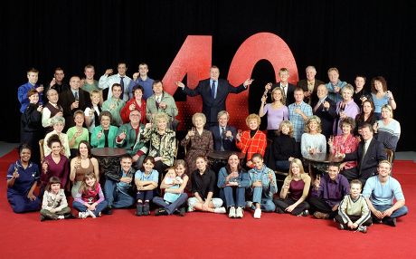 Coronation Street Tv 2000 40th Anniversary Editorial Stock Photo ...