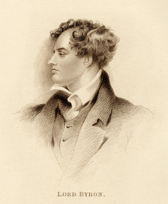 George Lord Byron 6th Baron Byron Editorial Stock Photo - Stock Image ...