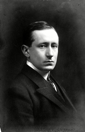This Portrait Italian Inventor Marconi Born Editorial Stock Photo ...