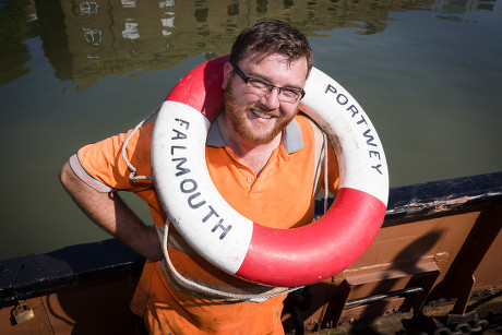 Crew Member Aboard Steam Tug Portwey Editorial Stock Photo - Stock ...