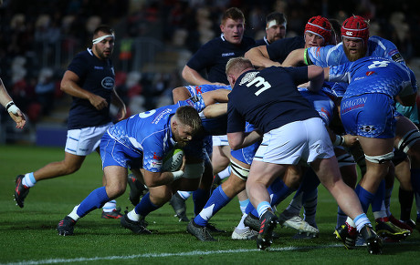 Rhys Lawrence Dragons Goes Over Score Editorial Stock Photo - Stock ...