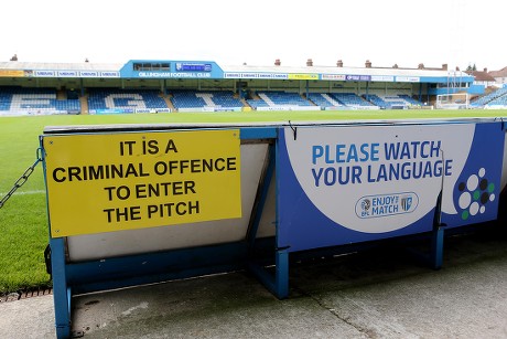 Signage Around Edge Ground Criminal Offence Editorial Stock Photo ...