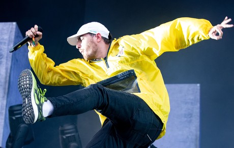 Germanus Rapper Casper Performs During Lollapalooza Editorial Stock ...