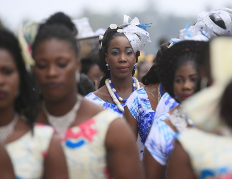 Ivorians Attend Parade During Generation Festival Editorial Stock Photo ...
