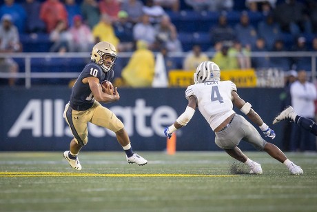 Navy Midshipmen Quarterback Malcolm Perry 10 Editorial Stock Photo ...