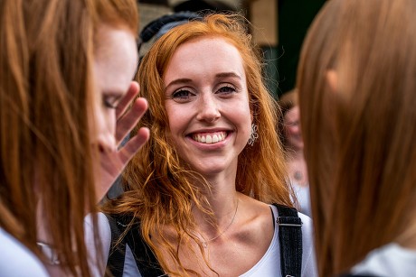 Redhead People Take Part Redhead Day Editorial Stock Photo - Stock ...