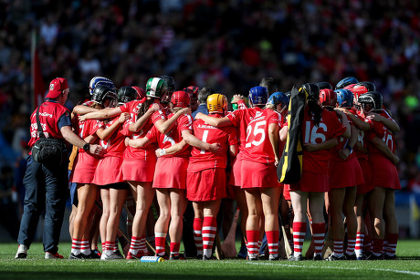 Cork Vs Kilkenny Cork Team Huddles Editorial Stock Photo - Stock Image ...