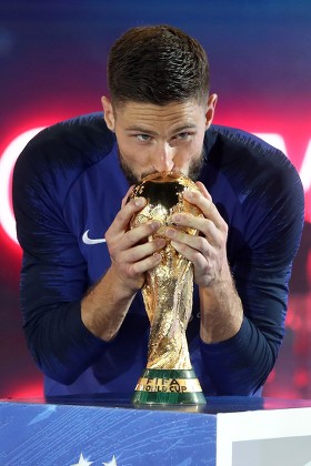 Olivier Giroud France Celebrates World Cup Editorial Stock Photo ...