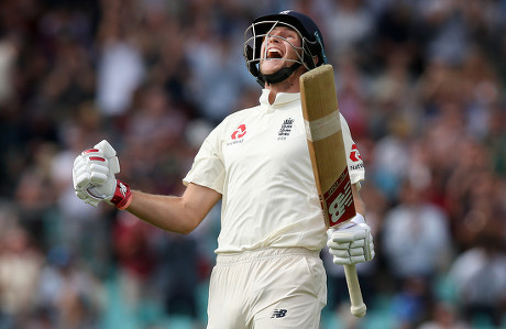 Englands Joe Root Captain Celebrates His Editorial Stock Photo - Stock ...