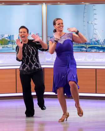 Good Morning Britain Studio Dancers Editorial Stock Photo - Stock Image ...