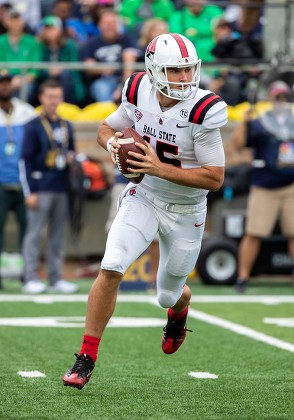 Ball State Quarterback Riley Neal 15 Editorial Stock Photo - Stock ...
