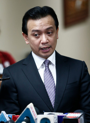 Philippine Senator Antonio Trillanes Iv Former Editorial Stock Photo ...