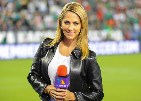 Tv Azteca Commentator Ines Sainz Prior Editorial Stock Photo - Stock ...