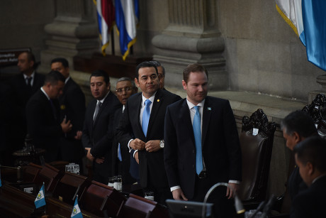 Guatemalan President Jimmy Morales Cl President Editorial Stock Photo ...