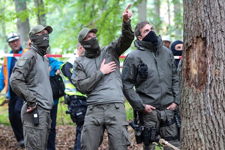 Riot Police Clear Activists Camp Surface Editorial Stock Photo - Stock ...