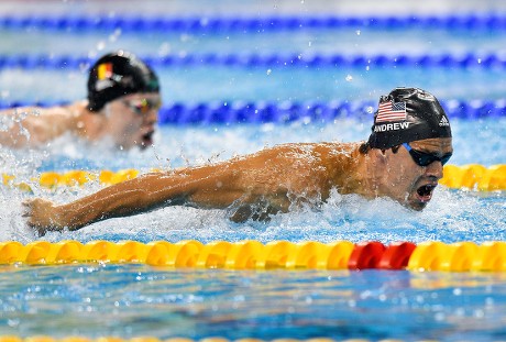 FINA Swimming World Cup, Doha, Qatar - 13 Sep 2018 Stock Pictures ...