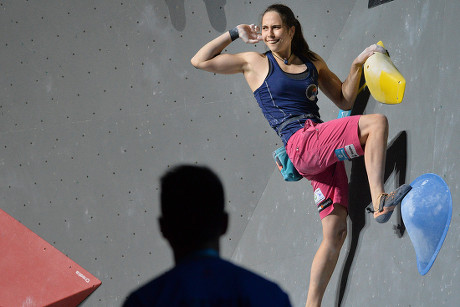 Stasa Gejo Croatia Competes Womens Bouldering Editorial Stock Photo ...
