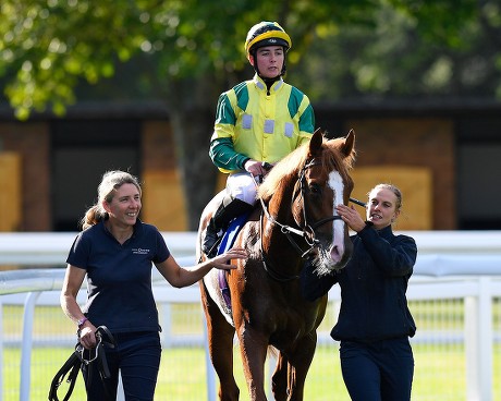 Jockey Rossa Ryan Talks Trainer Jamie Editorial Stock Photo - Stock ...