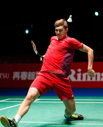 Viktor Axelsen Denmark Reacts Smash Kento Editorial Stock Photo - Stock ...