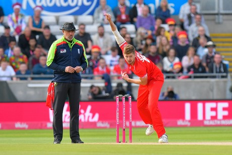 Toby Lester Lancashire Bowling During Vitality Editorial Stock Photo ...