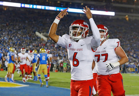 NCAA Football Fresno State vs UCLA, Pasadena, USA - 15 Sep 2018 Stock ...