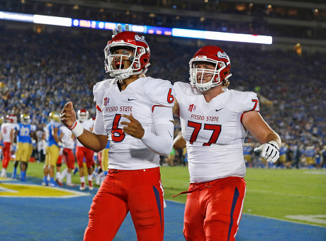 NCAA Football Fresno State vs UCLA, Pasadena, USA - 15 Sep 2018 Stock ...