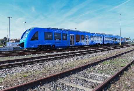 Worlds First Hydrogen Fuel Cell Train Editorial Stock Photo - Stock ...